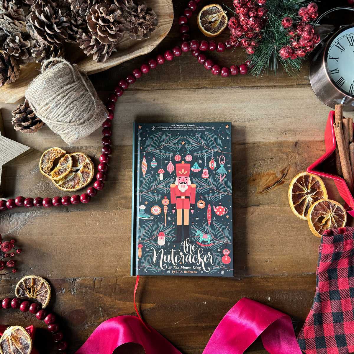 The Nutcracker and the Mouse King Book with Five New Cross Stitch Desi ...