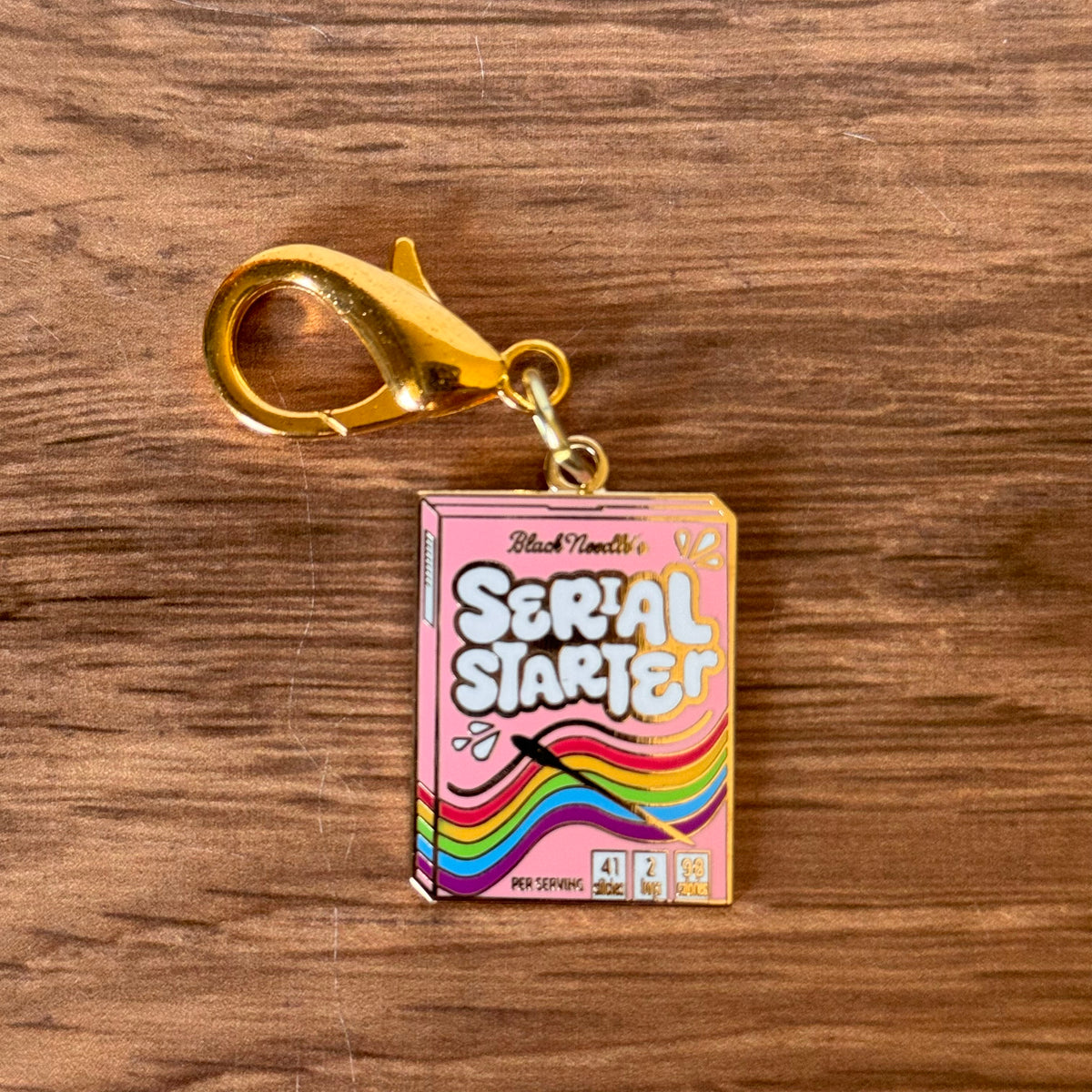 Serial Starter Zipper Pull (Vault) – The Black Needle Society