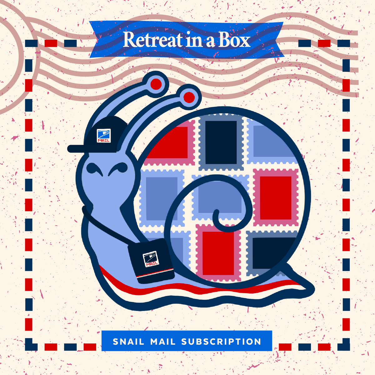 Snail Mail Subscription (Digital Pattern and Threads) – The Black ...