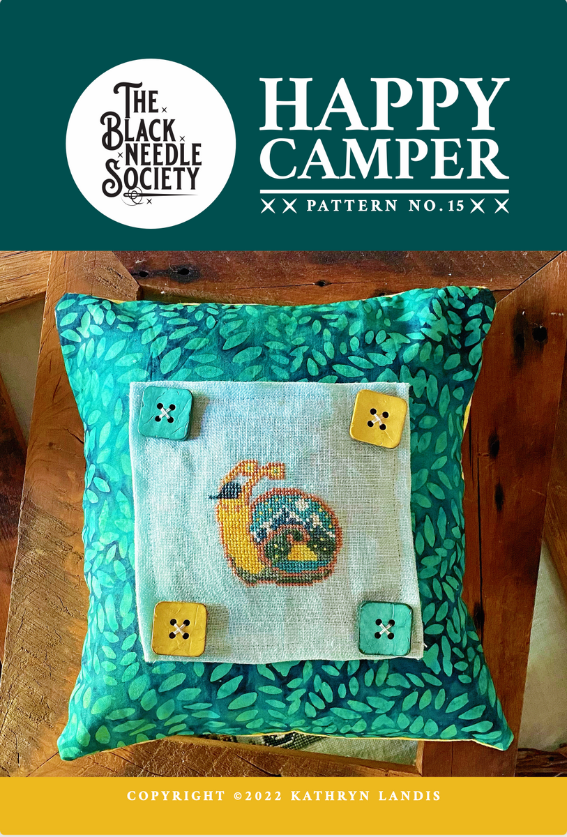 Happy Camper Pattern (Digital) – The Black Needle Society