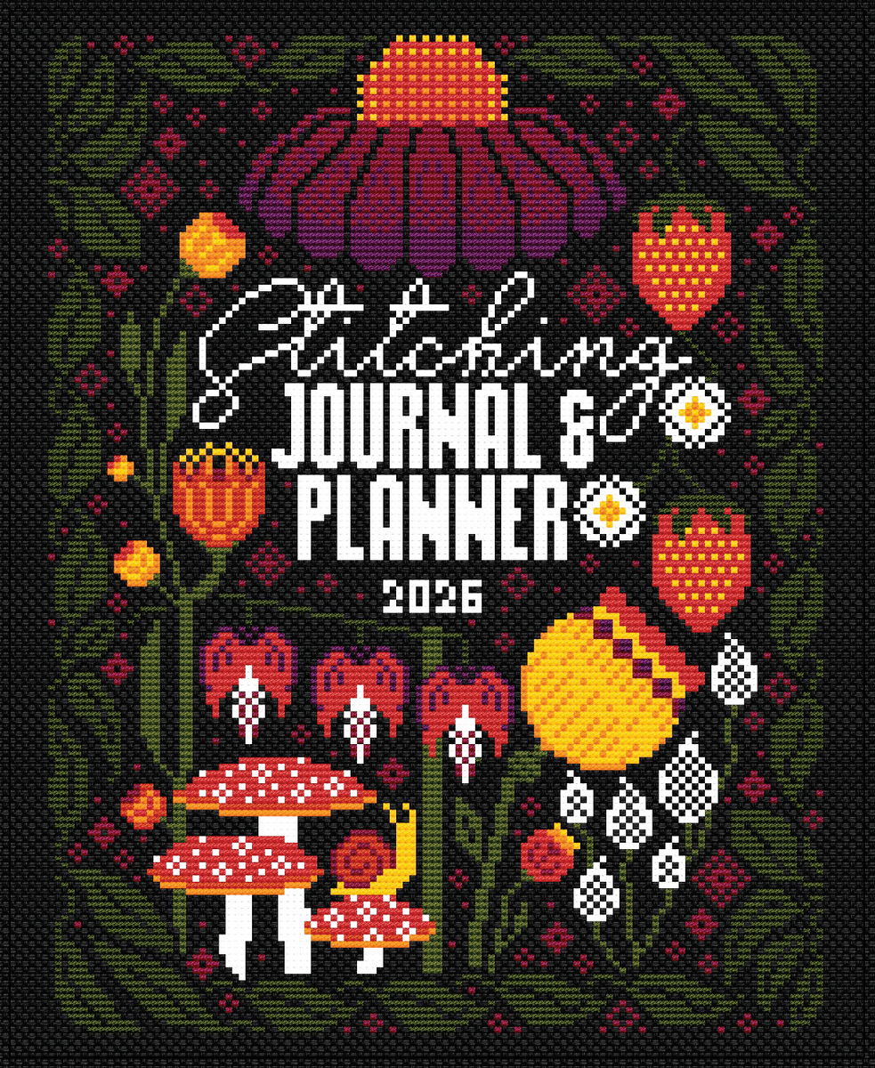 2026 Stitching Journal and Planner (Digital) – The Black Needle Society